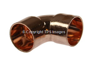 15MM COPPER FEMALE TO FEMALE 90? COUPLING ELBOW for cookers and hobs