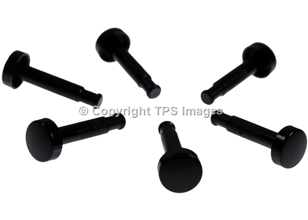 Universal Black Timer Push Buttons | Cooker Spare Parts