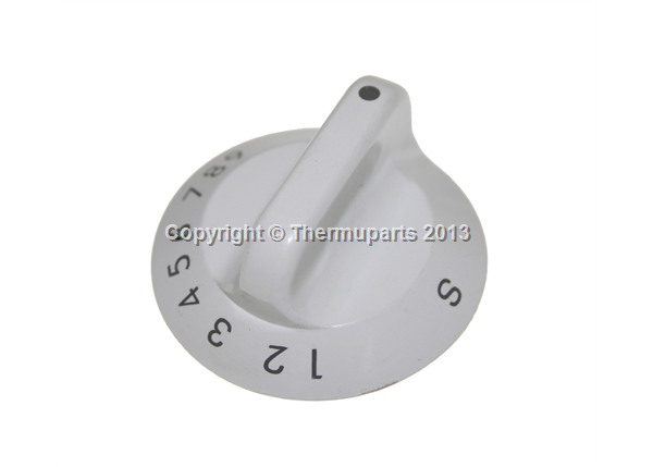 P095039 Rangemaster Genuine White Oven Control Knob | Cooker Spare Parts