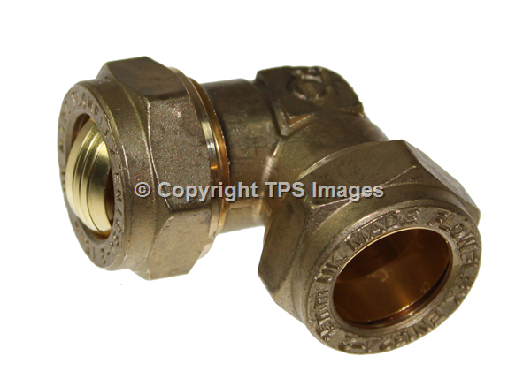 EQUAL COMPRESSION ELBOW 15mm TO 15mm for cookers and hobs