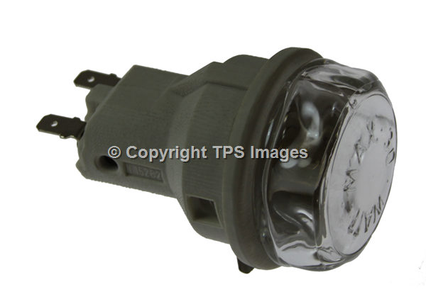 DIPLOMAT & HYGENA GLASS COVER & LAMP ASSEMBLY for cookers and hobs